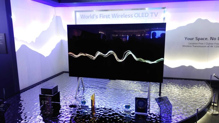 CES 2023: LG OLED M3 Is A Wireless OLED TV CES 2023: LG OLED M3 Is A Wireless OLED TV